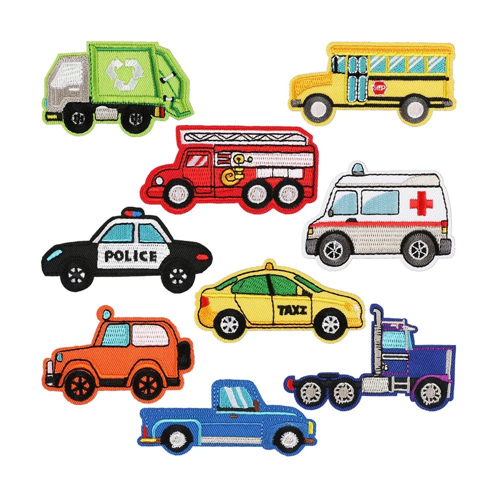 Wholesale Custom Truck Hat Car Embroidery Patches Custom Woven Label On ...