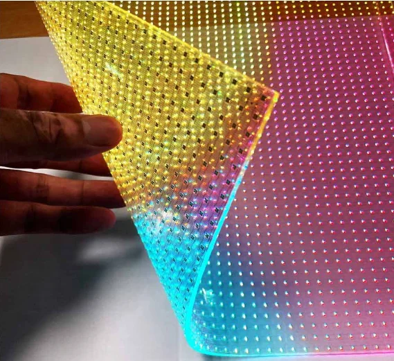 M-shine Customized Thin Film Display and Light Back Led Flexible ...