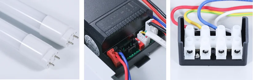 LED Batten Fixture - 1200mm Steel Body, 50000 Hours Lifespan