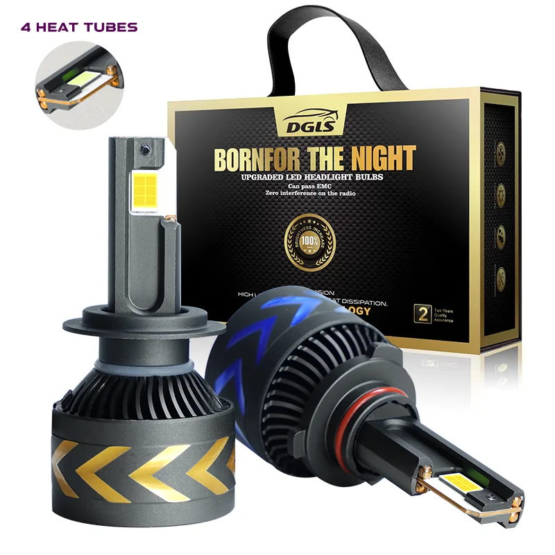 Oem Odm L21 High Power 300w 50000lm Led Auto Four Copper Tube H11 H4 H7 9005 9006 Led Headlight ...