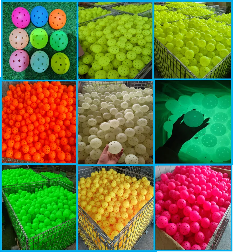 Outdoor Pickleballs - X-40 USA Approved - Customized Color
