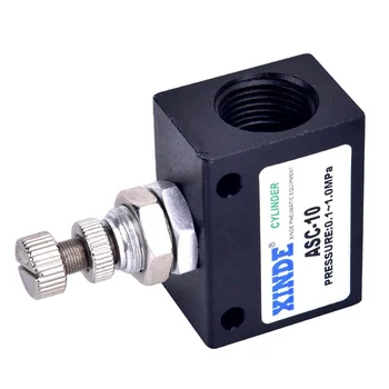 High Quality Asc Series Pneumatic Flow Control One-way Throttle Valve ...