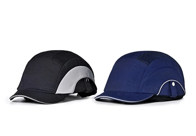 CE EN 812 Adjustable Cotton Baseball Bump Cap with ABS Inner Shell ...
