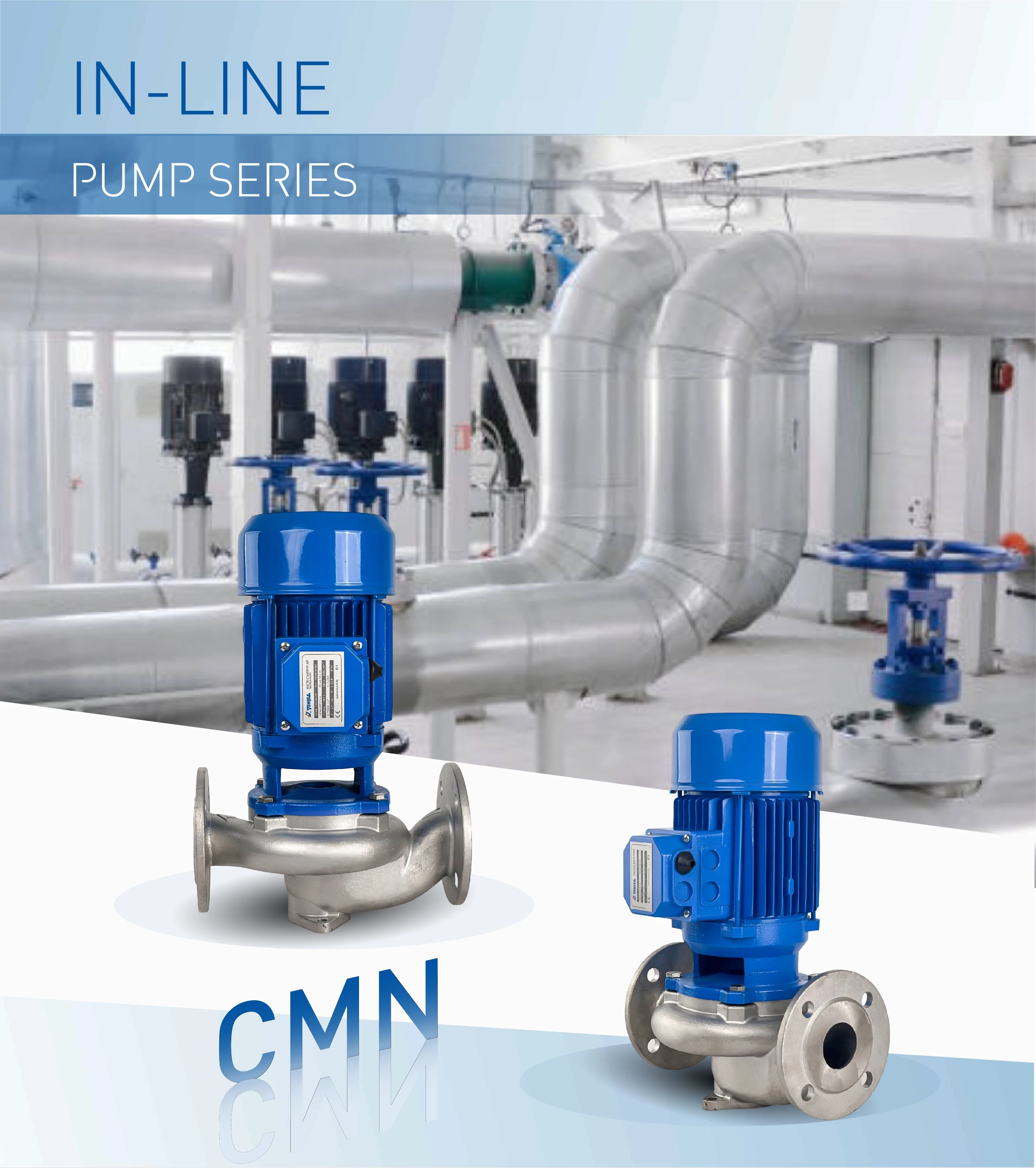 1.0HP High Flow Vertical Centrifugal Pump for Water Circulating Systems