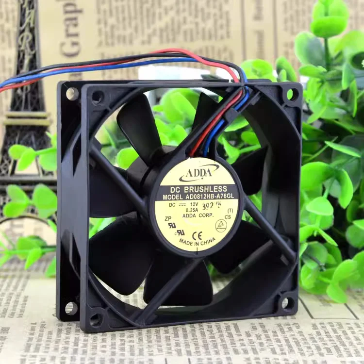 Original Deepcool Fans Plastic Blade Silent Fan Cooling Fan ADDA 8025 ...