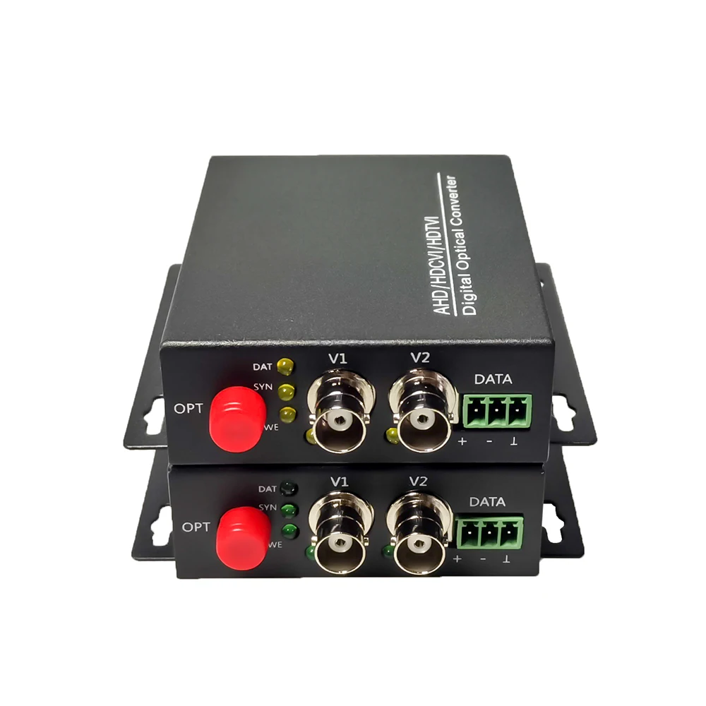 AHD CVI TVI Video Converter - Fiber Optic Media Converter