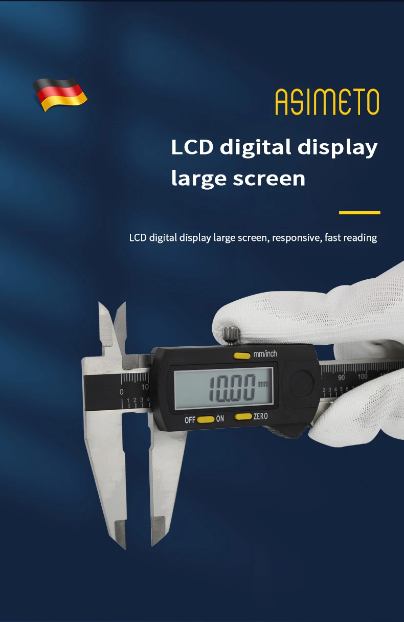 High Precision And Accurate Mitutoyo 8 Digital Caliper With Waterproof ...