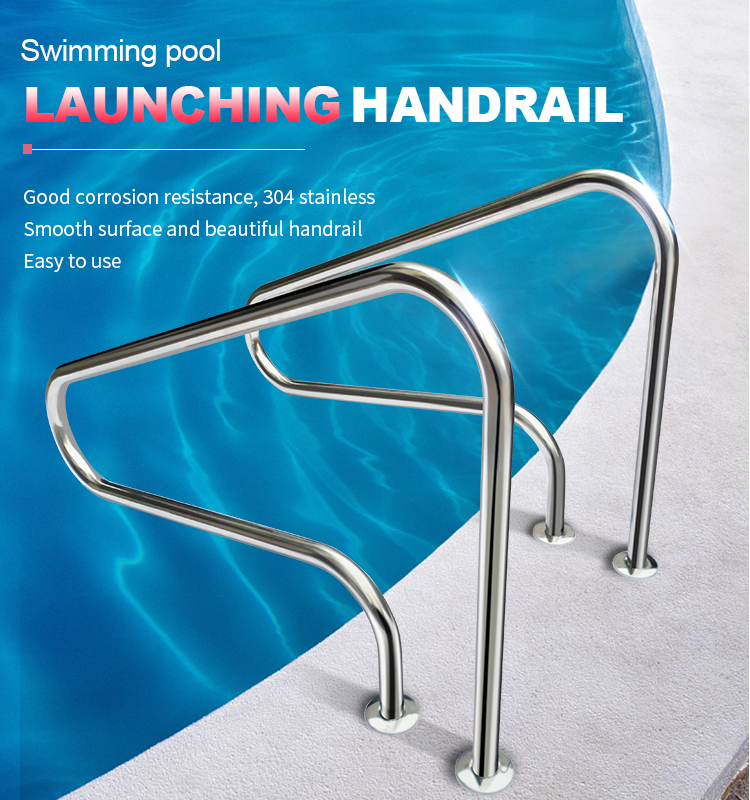 Customized Stainless Steel Handrails 304/316 Pool Ladder Pool Handrail ...