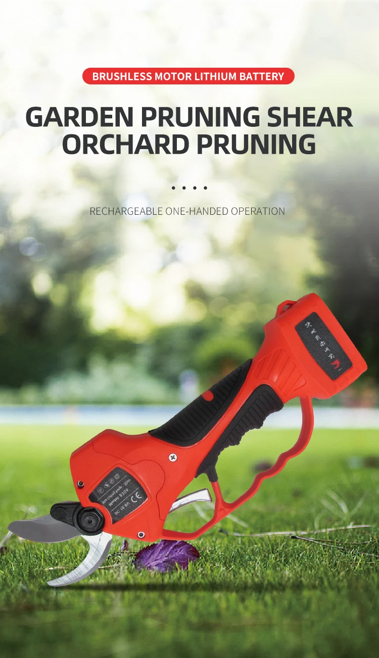 Garden Scissor Tree Grape Telescopic Electric Long Reach Shear 16.8v ...