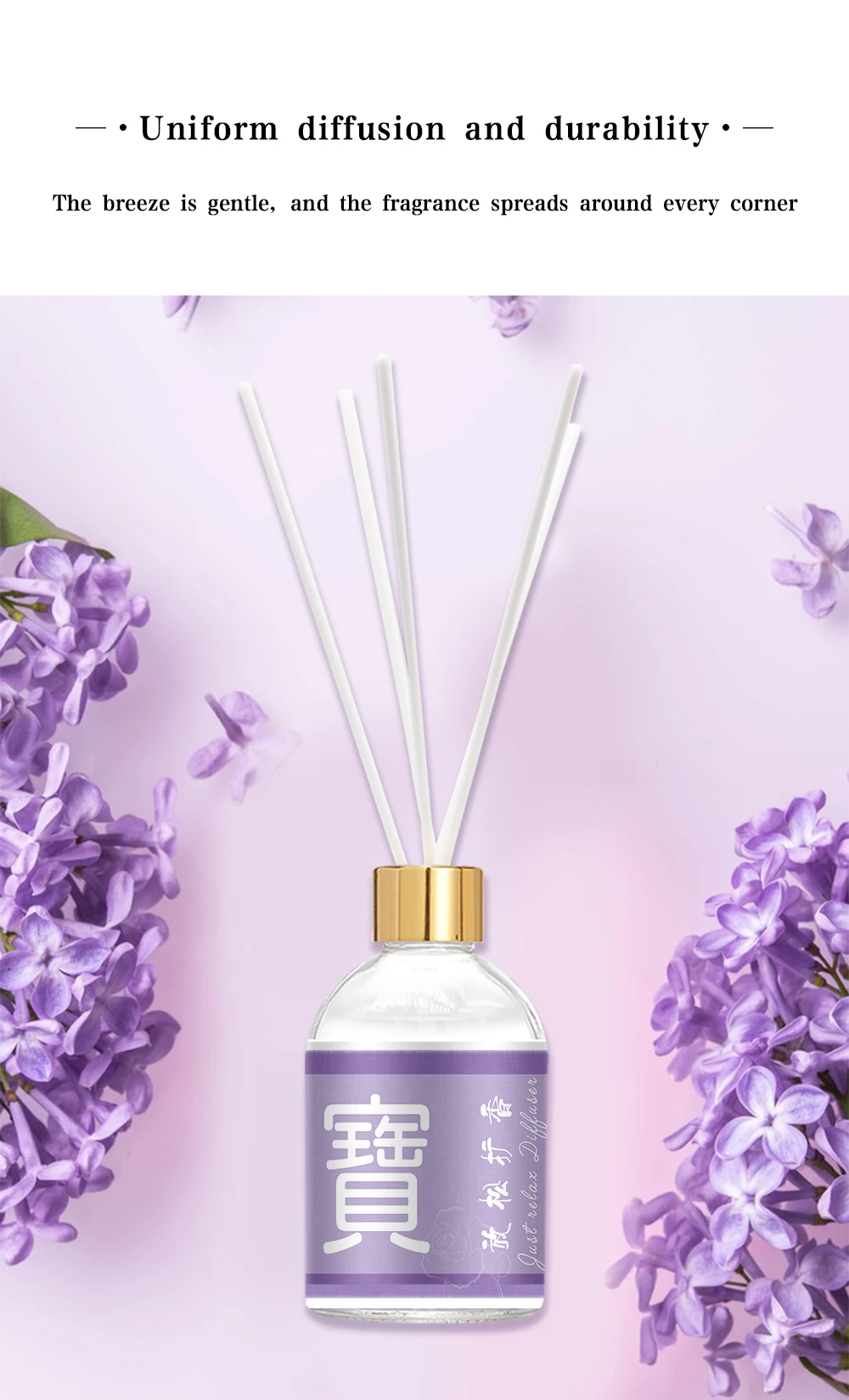 Luxury Home Decor Perfume Fragrance Natural Oil Essential Diffuser In ...