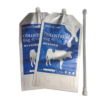 Custom Printed 4l Calf Colostrum Bag / Calves Colostrum Storage Bag ...