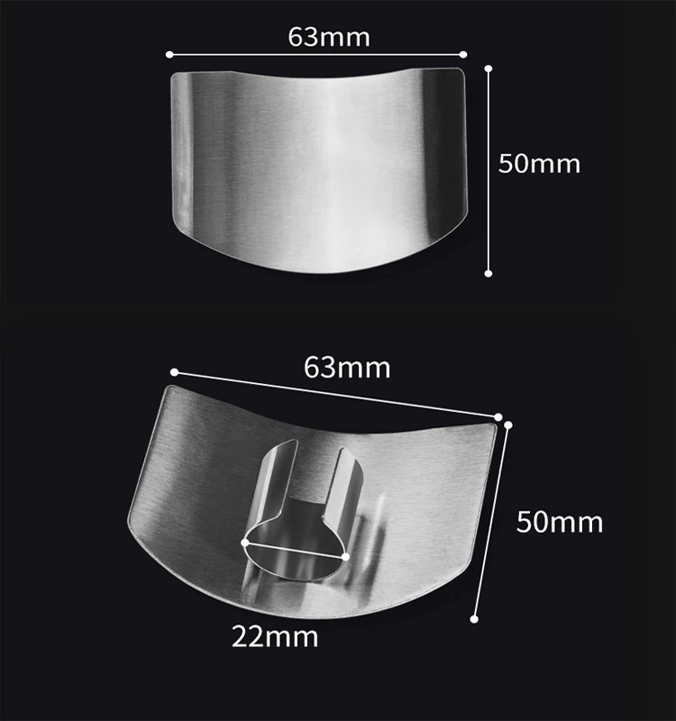 High Quality Stainless Steel Metal Finger Guard Knife Cutting Protector ...