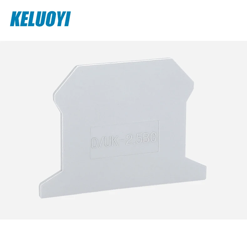 Zhejiang Cloy Terminal Block Connector D/uk-2.5bg Terminal Block Baffle ...