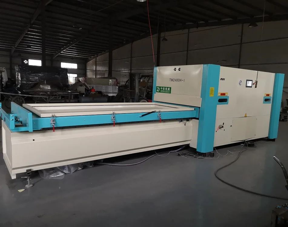 Automatic Pvc Vacuum Press Membrane Wood Laminating Machine Membrane ...