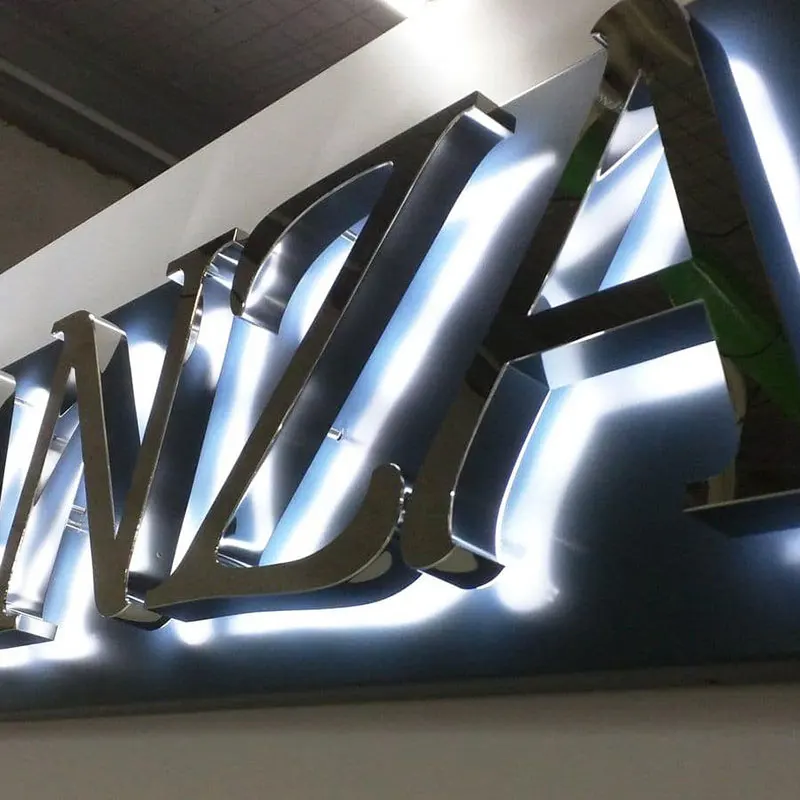 Lighted Sign - Customized 3D LED Metal Signs for Business