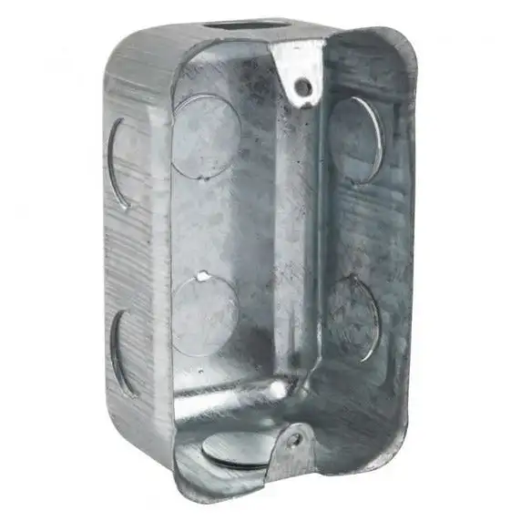 South Africa Standard Rectangular Conduit Steel 2X4 Electrical Wall Box ...