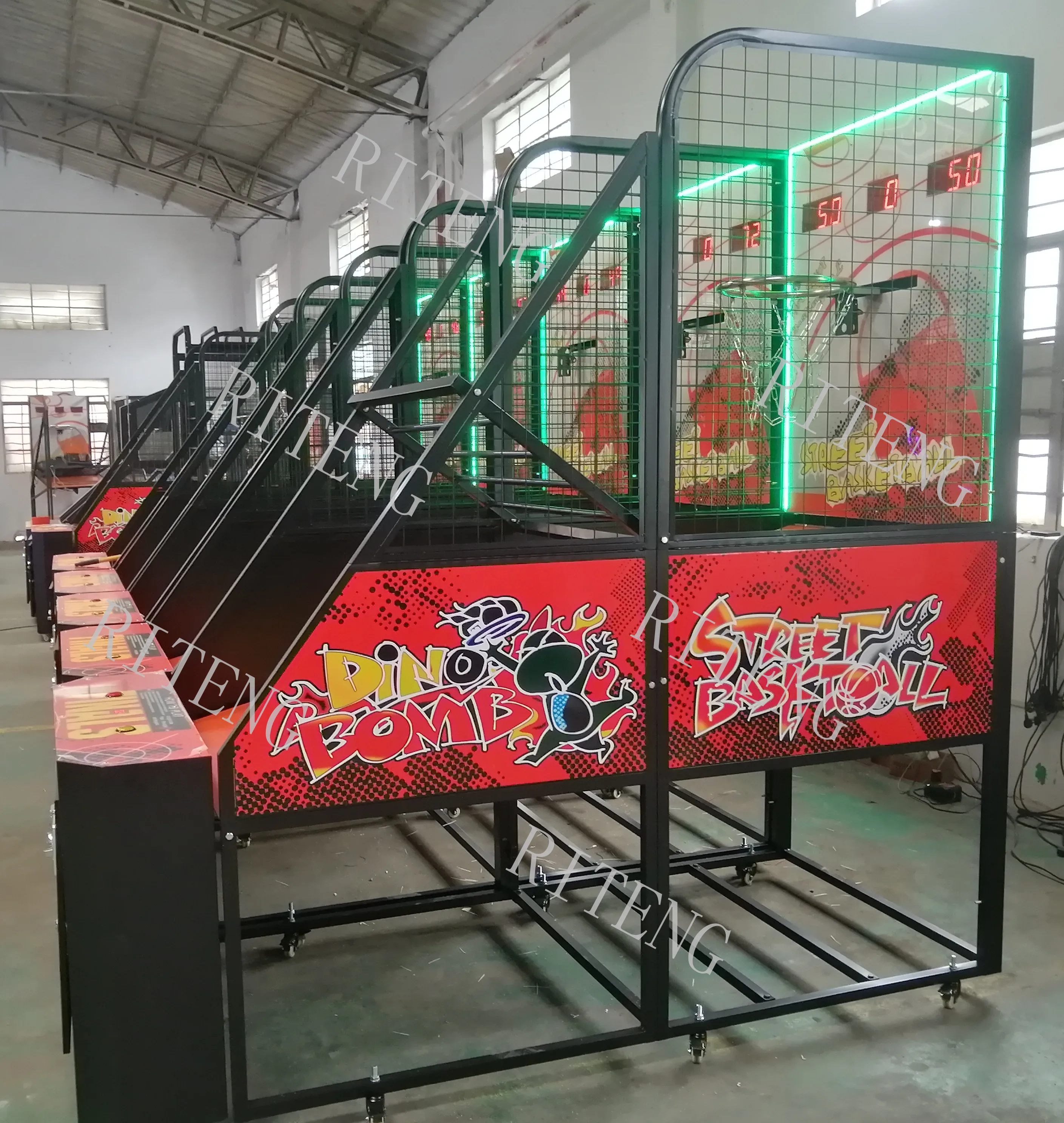 Indoor Arcade Basket Ball Machine Shooting Ball Machine Basket Ball ...