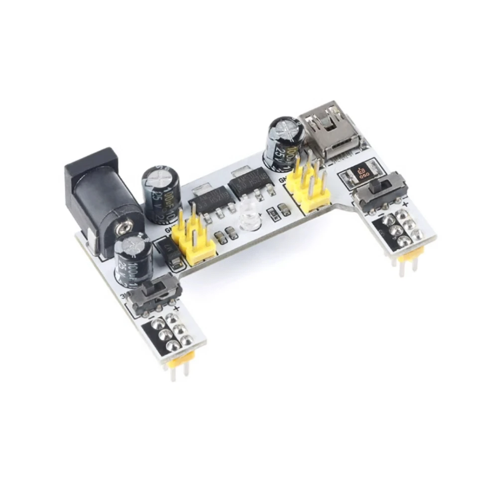 New bread board power module MB-102 power supply dual channel 5/3.3V ...