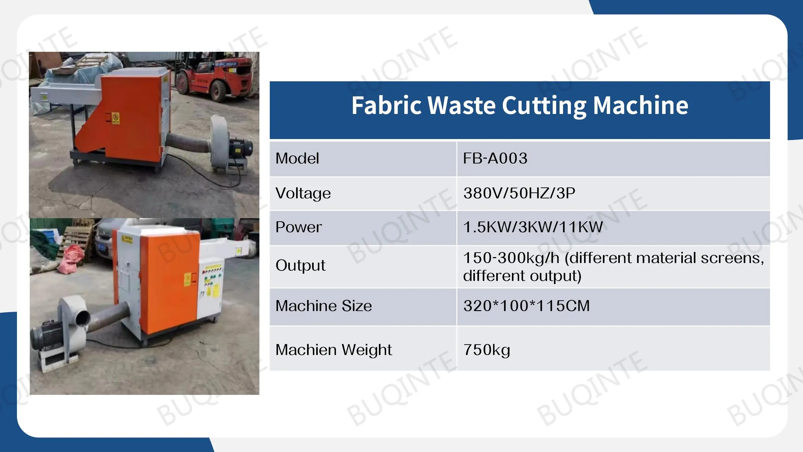 Fiberglass Chopper/polyester Yarn Waste Recycling Machine/jeans Fabric ...