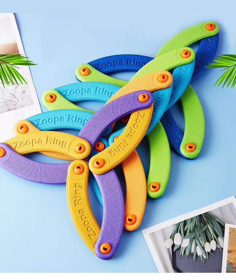 Factory Direct Eva Material Kids Variable Flying Ring Toy Parent-child ...