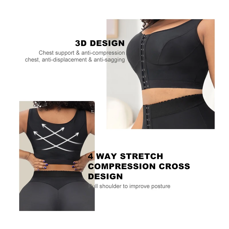 Post Op Fajas Colombianas Reloj De Arena High Compression Fajas ...