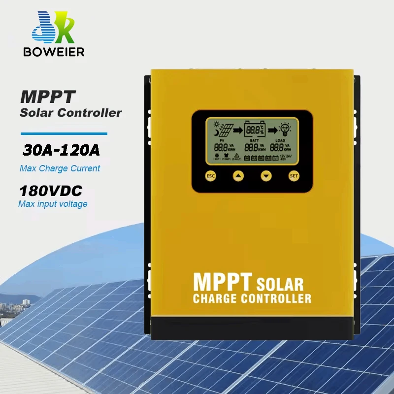 Mppt 12v 24v 48v Solar Charge Controller 80a 100a 120a Ip21 Charger Solar Controller For Solar ...
