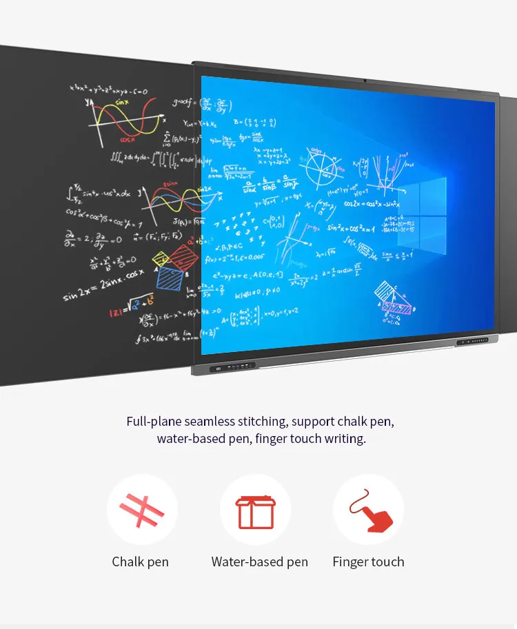 75 Inch All In One Display Teaching Smart Nano Blackboard School ...
