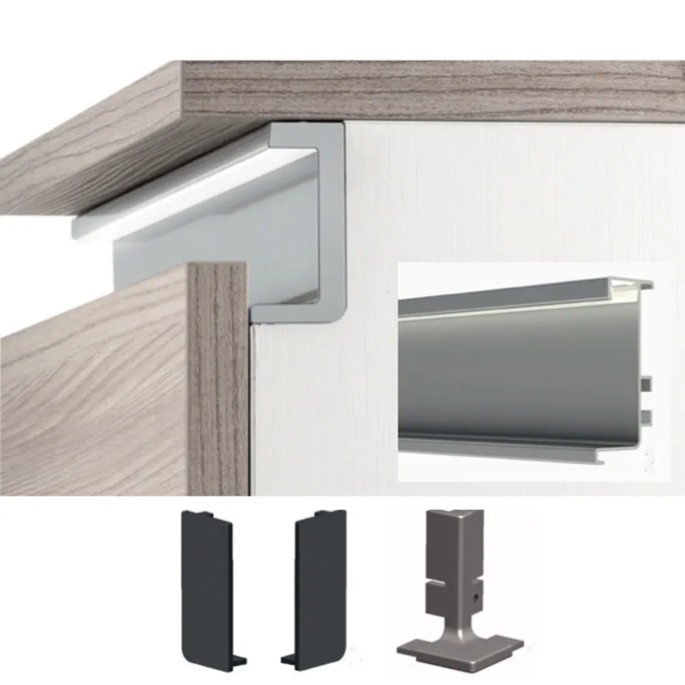 Aluminum Gola Profile for Kitchen Cabinets - Durable & Stylish