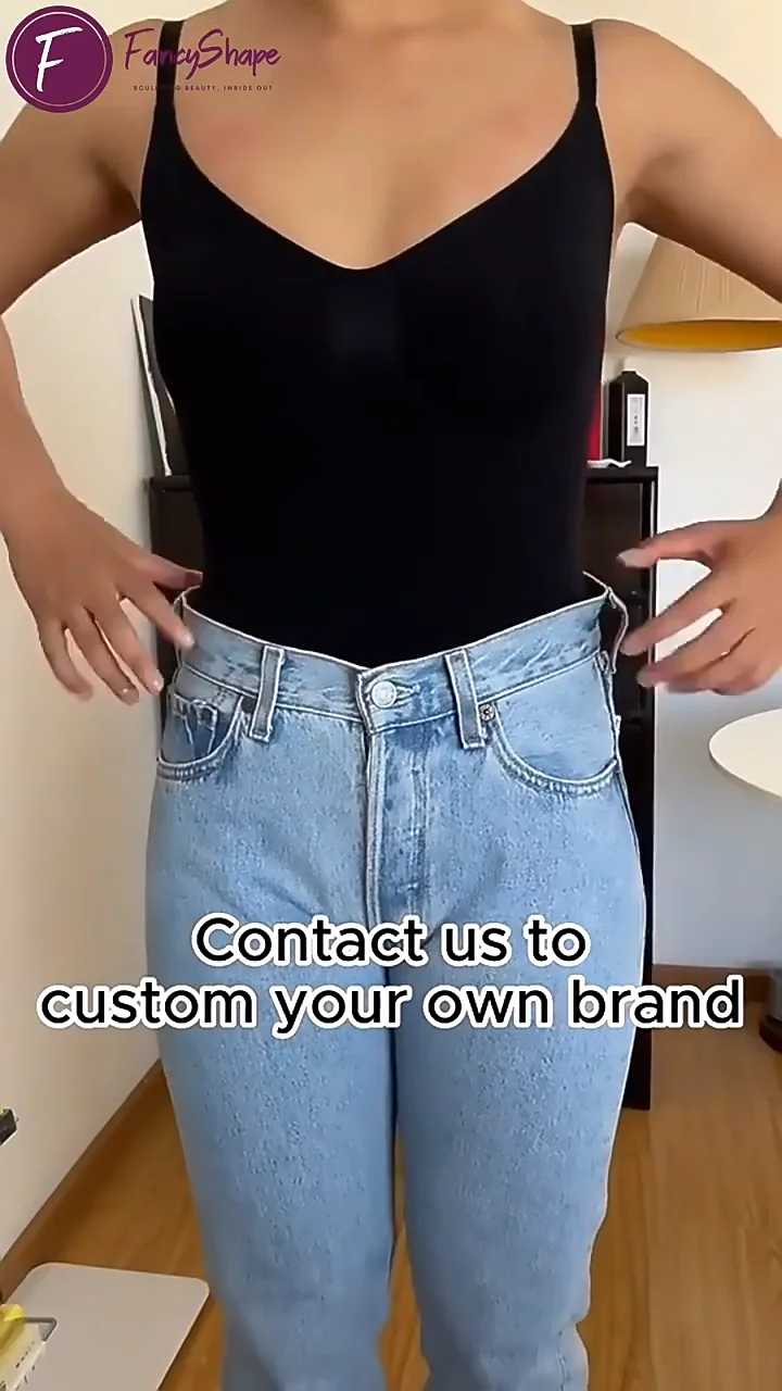 Seamless Sculpt Thong Abdominal Compression Bodysuit Slimming Bodysuits ...