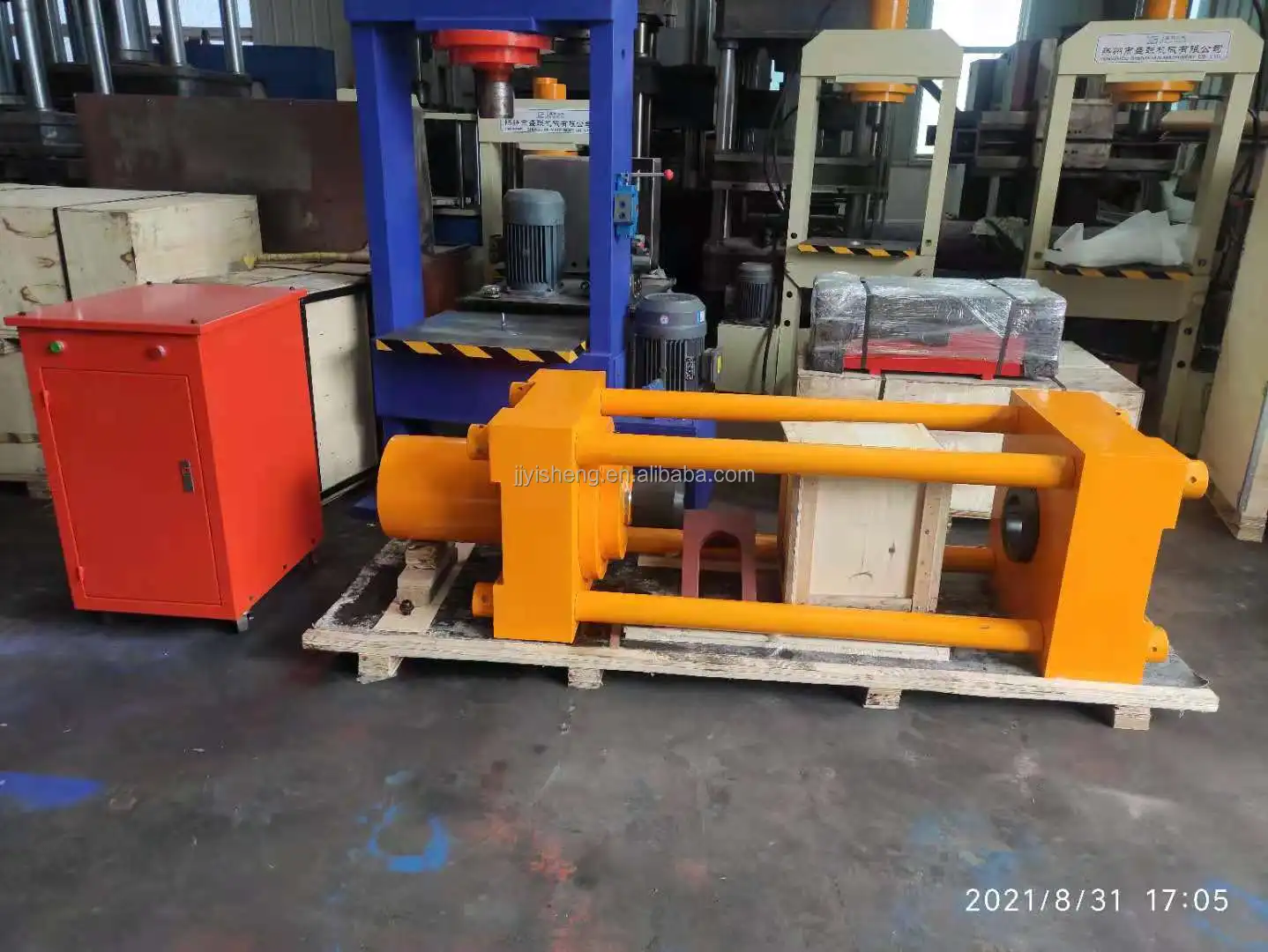 200T Electric Track Pin Press for Dozer D9 D10 D11 Repair