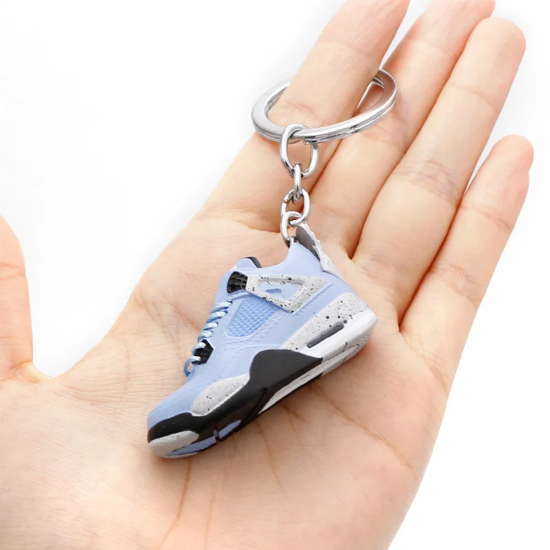 2023 New Pvc 3d Sneaker Shoe Keychain Basketball Shoes Key Ring Shoe ...