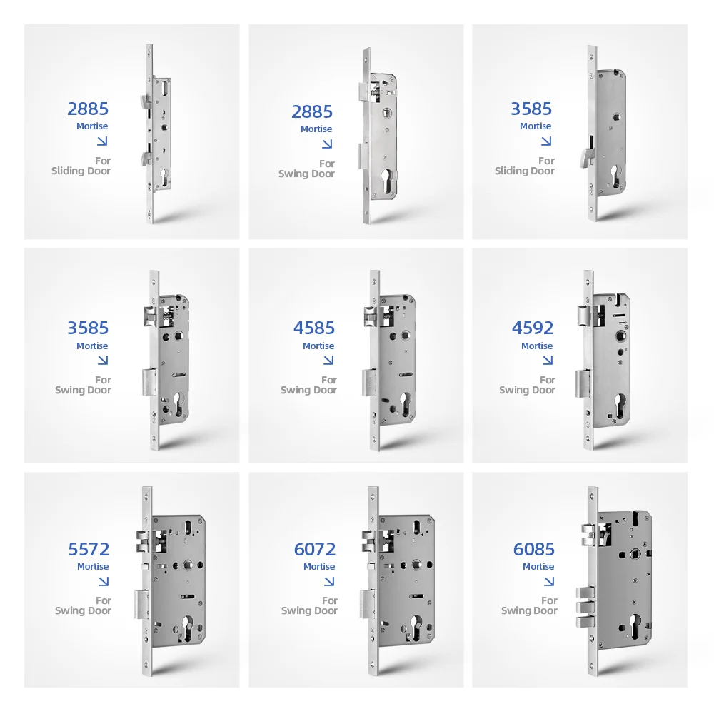 5050 Stainless Steel Lock Body - Smart Mortise Lock Quality