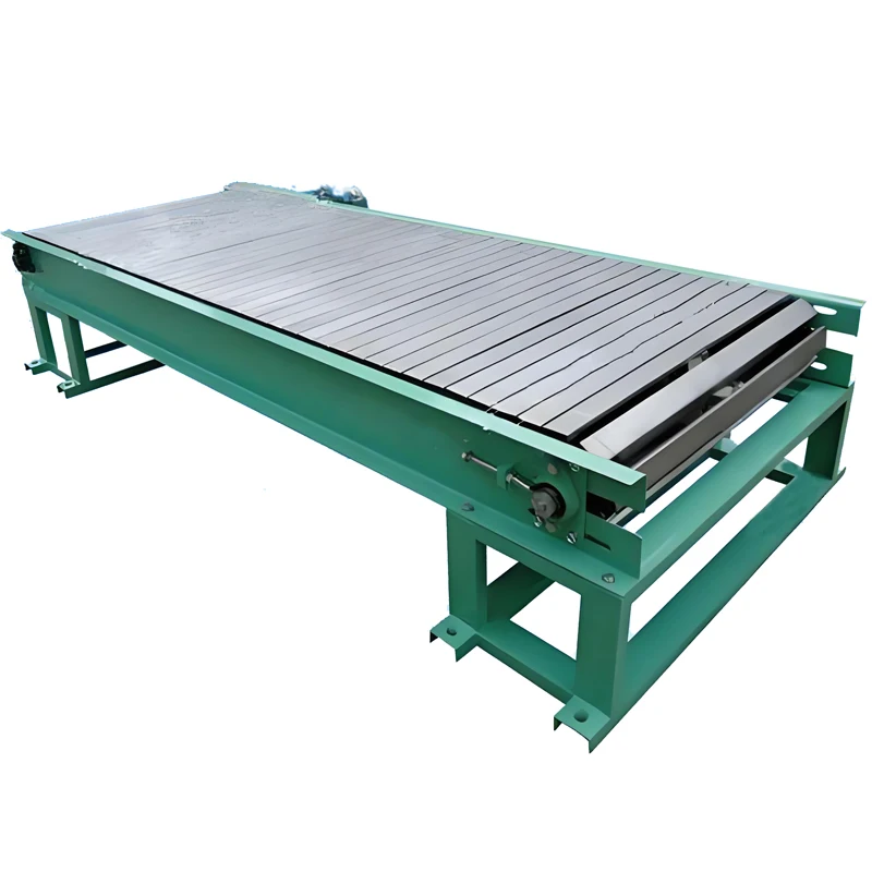 Modular Stainless Steel Slat Chain Conveyor Line Food Automation ...