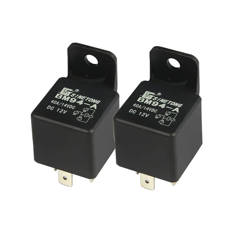 Sinetong BM94-A-H 12V 40Amp Miniature Relays SPDT NO Automobile ...