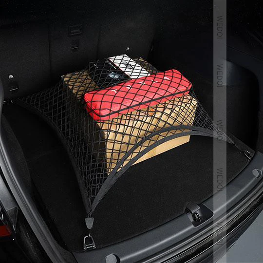 For Tesla Model Y Cargo Bay Holding Nylon Net Double Layer Trunk ...