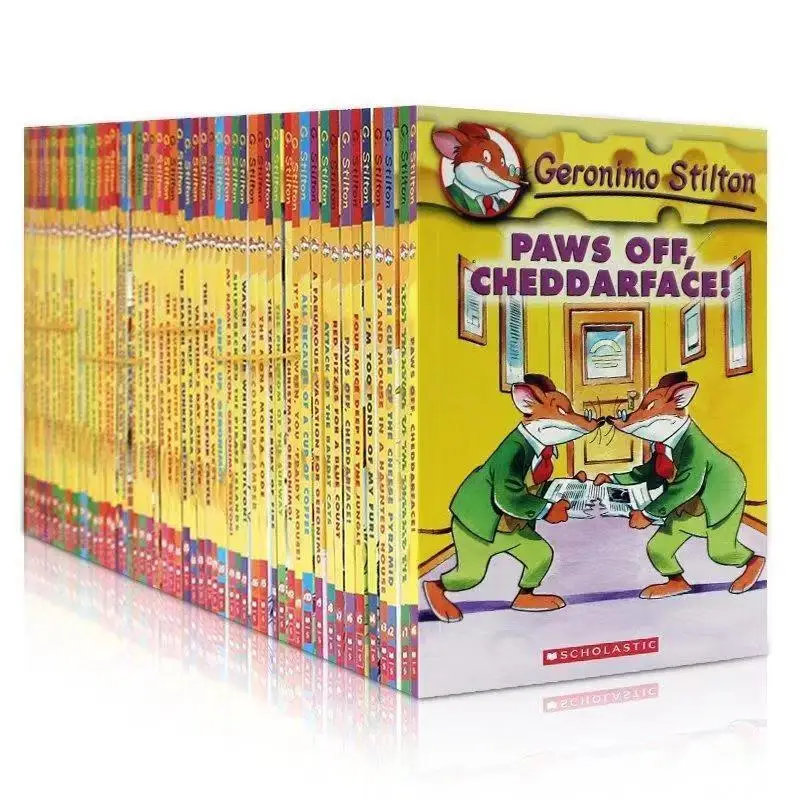 Geronimo Stilton Series - 1-80 Volumes of Fun & Adventure