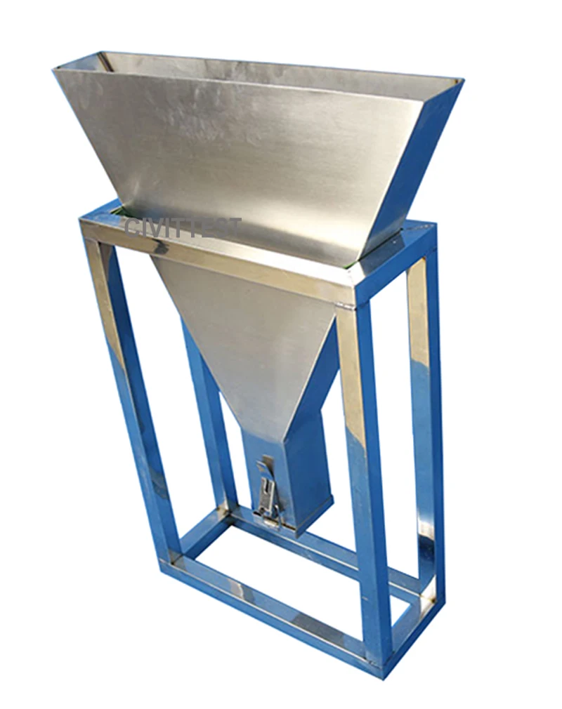 Self-compacting Concrete Segregation Resistance V-Funnel Test