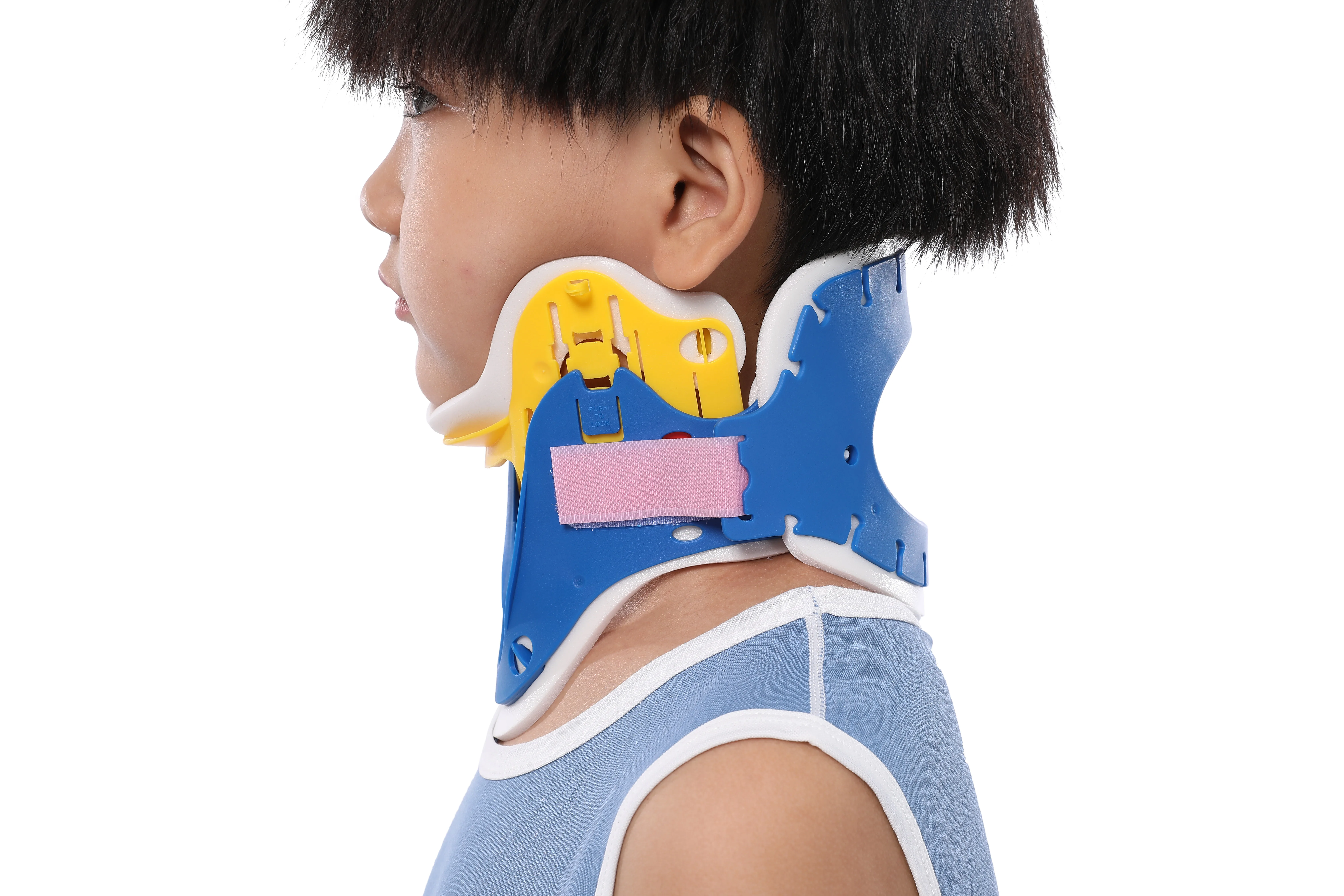 Children Adjustable Neck Head Braces First Aid Neck Traction Device ...