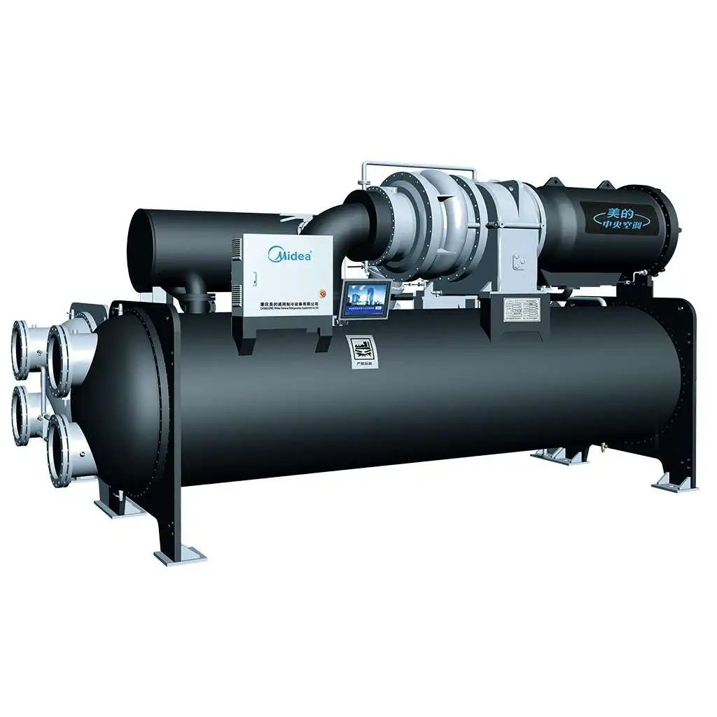 Midea Oil-lubricated Screw Type Compressor 36000btu Inverter Condenser ...