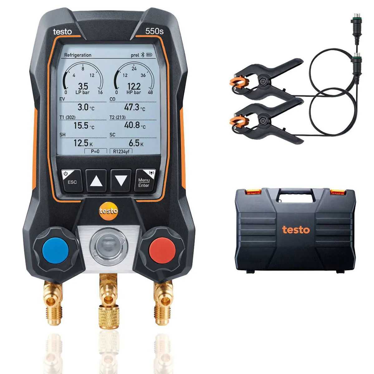 Testo 550s Basic Kit Digital Manifold Gauge Set 0564 5501 - Buy Digital ...