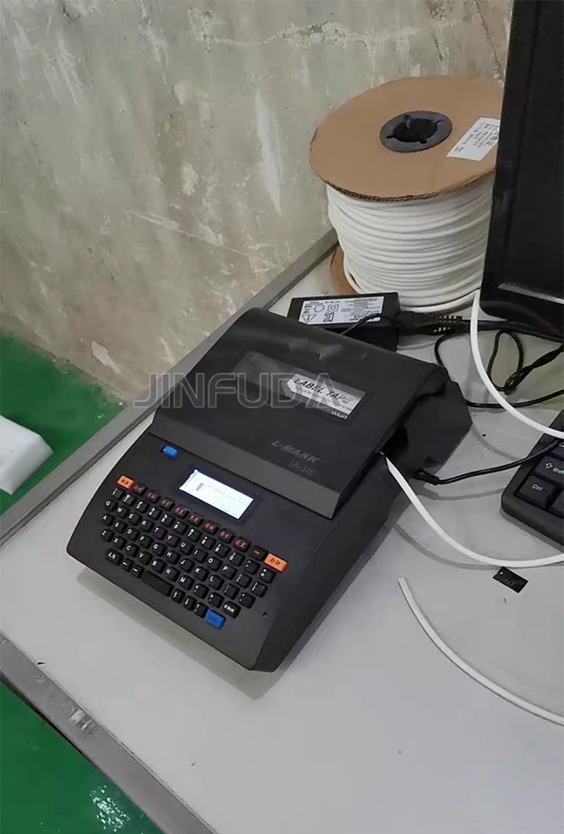 Industrial Tube Plastic Cable Transfer Printing Equipment Cable Marking ...