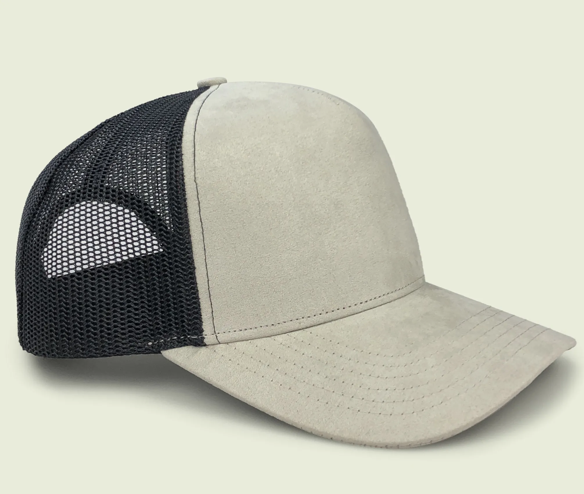 Custom Pre-curved Bill Curved Brim Mesh Embroidery Logo Snap Back 5 ...