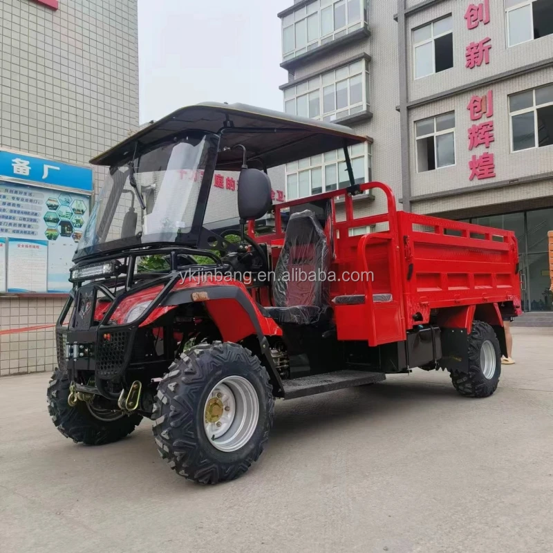 400cc 4wd Farmer Vehicle Orchard Agricultural Vehicle Farm Atv Load ...