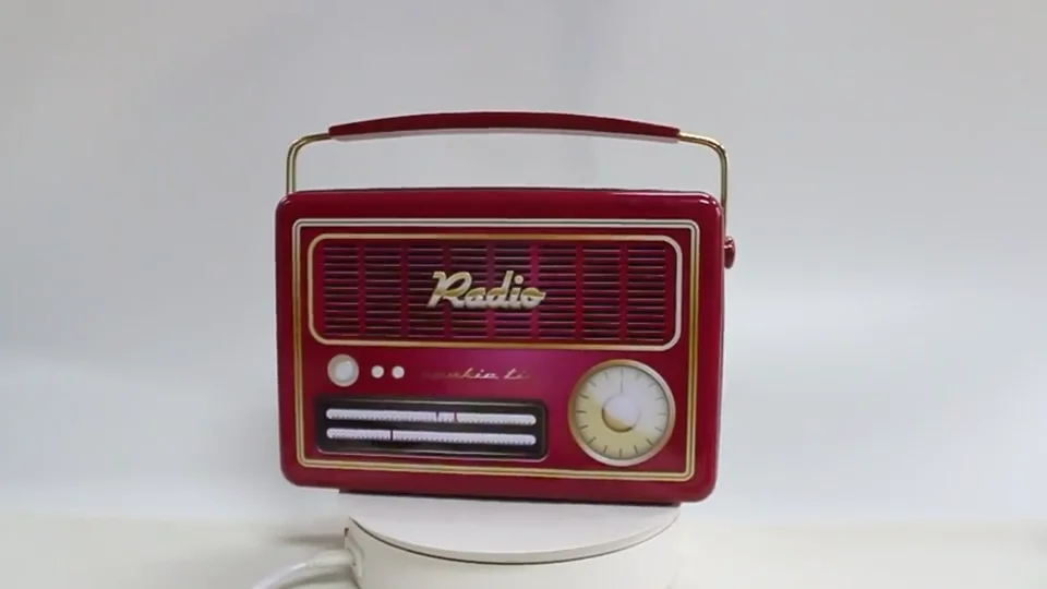 Custom Luxury Printing Radiogram Lunch Box Kids Radio Shape Portable ...