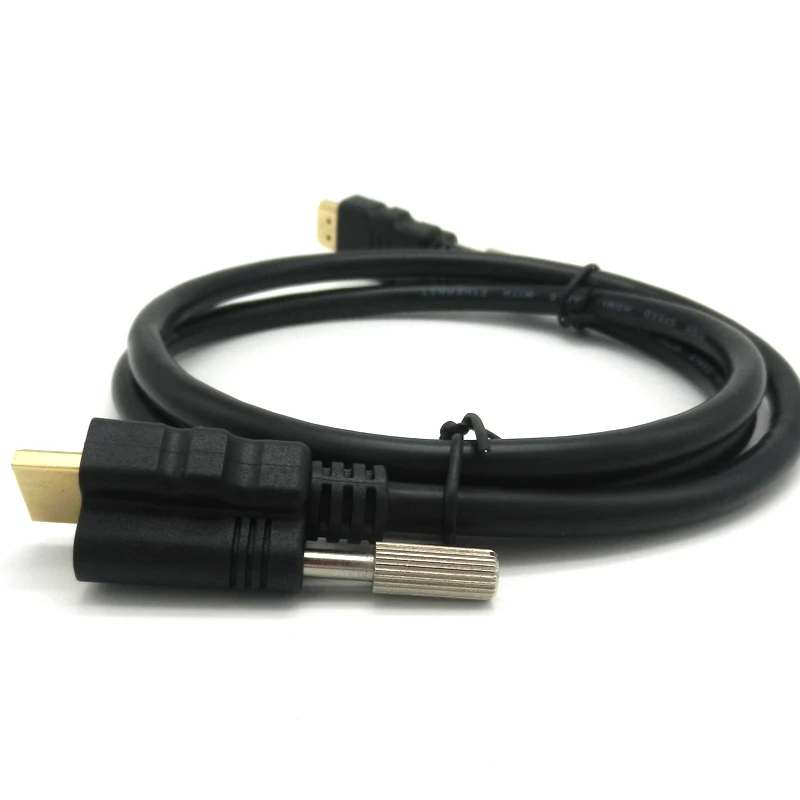 High Quality Gold Plated Hdmi Lock Cable 4k Hdmi Cable Male To Male ...