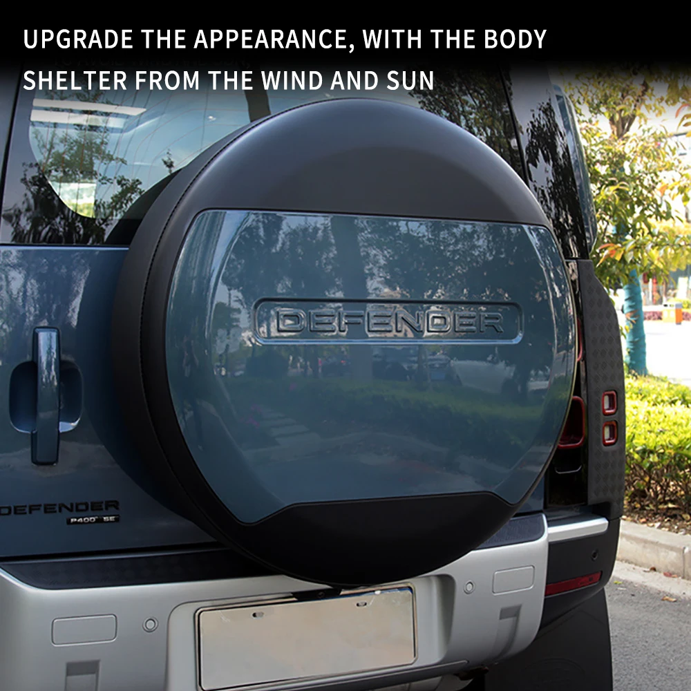 Spare Tire Cover New Car Tyre Spare Cover Carbon Camouflage For Land ...