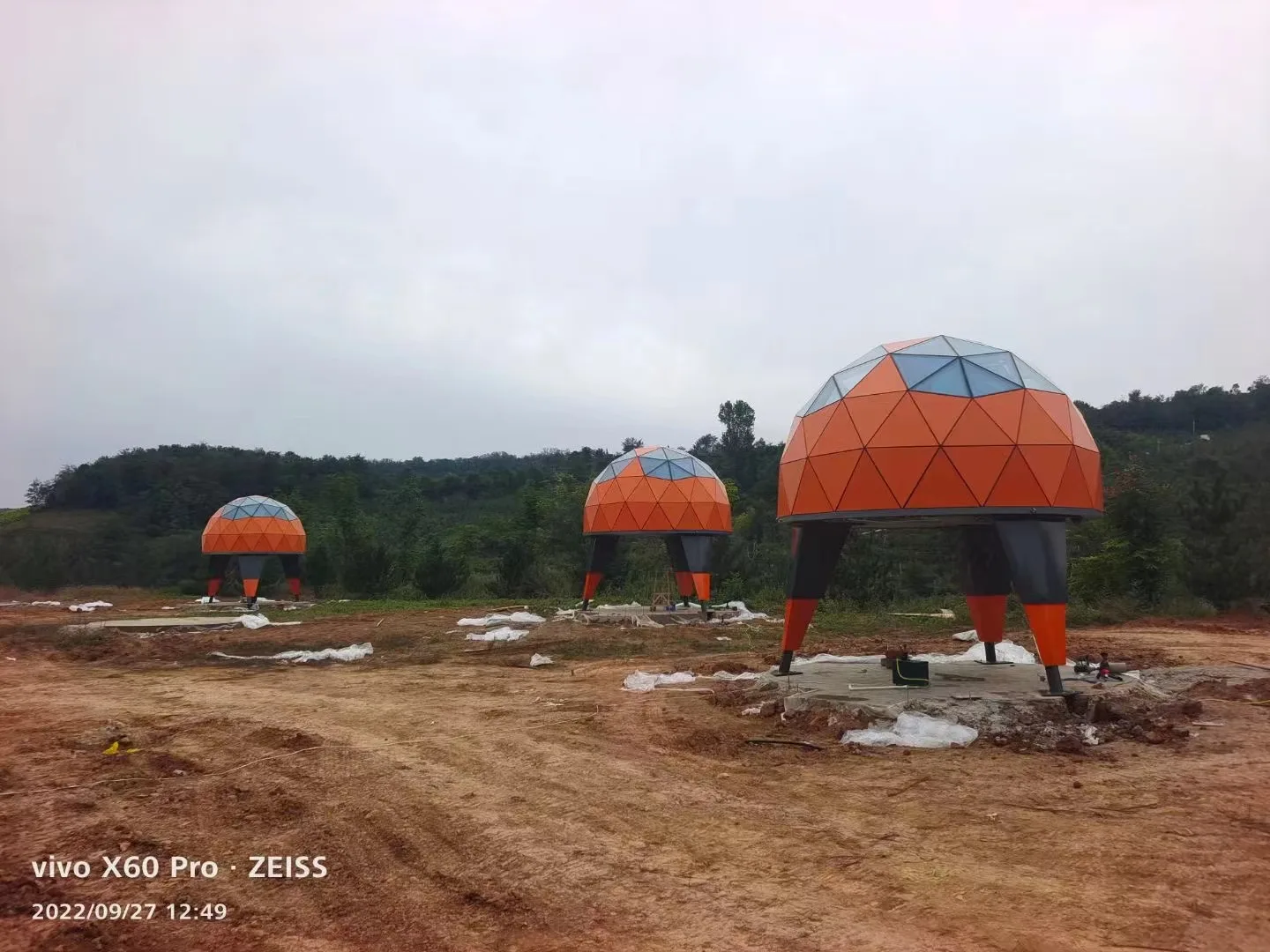 Star Capsule Tent - Four-Season Glamping Pod with Bathroom