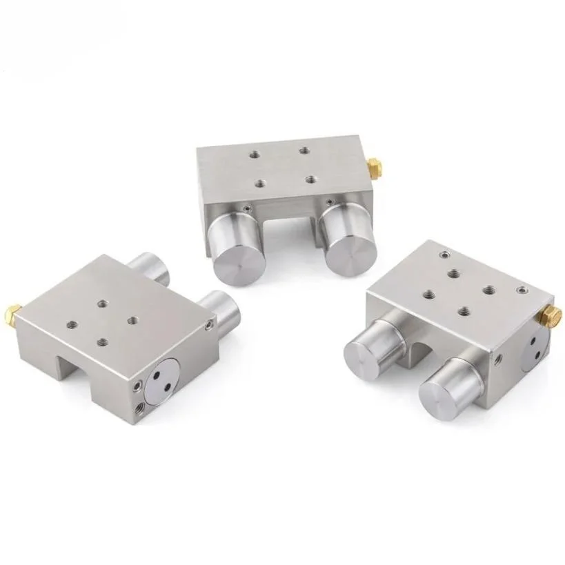 Pneumatic Clamp Linear Guide Rail With Bearing Block & Clamp Locking ...