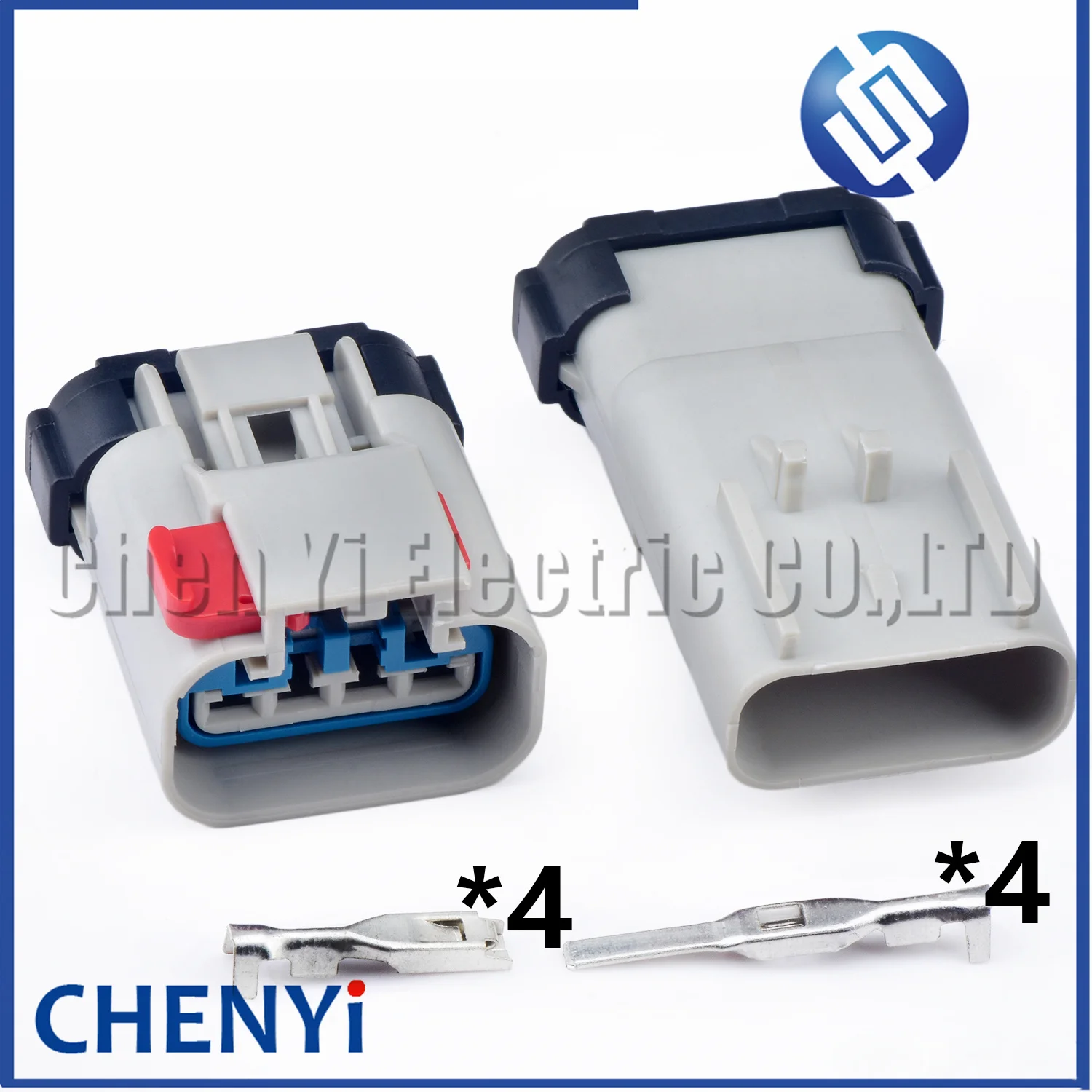 4 Pin male or female Automotive waterproof connector Fuel pump plug ...