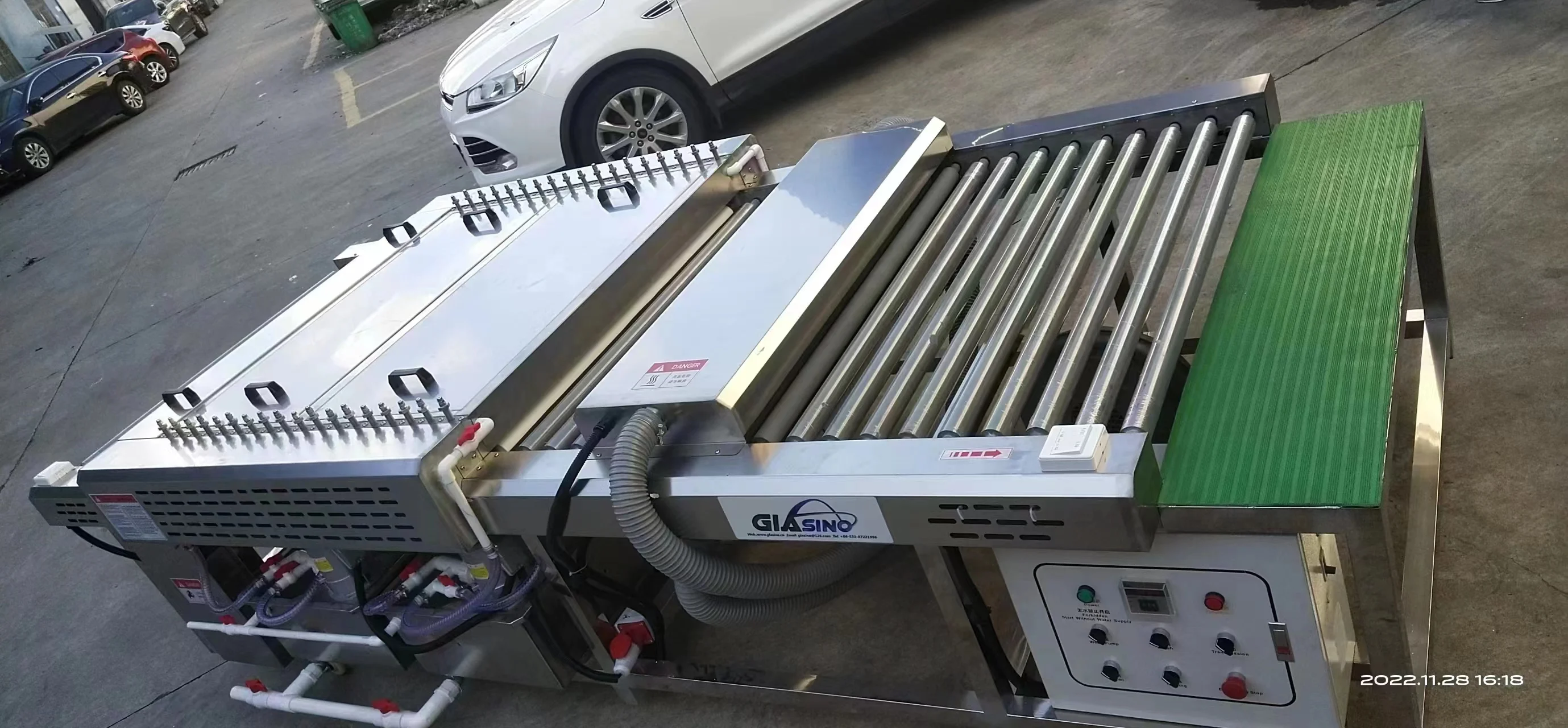 500 800mm Automatic Glass Washing Machine for Small Glass